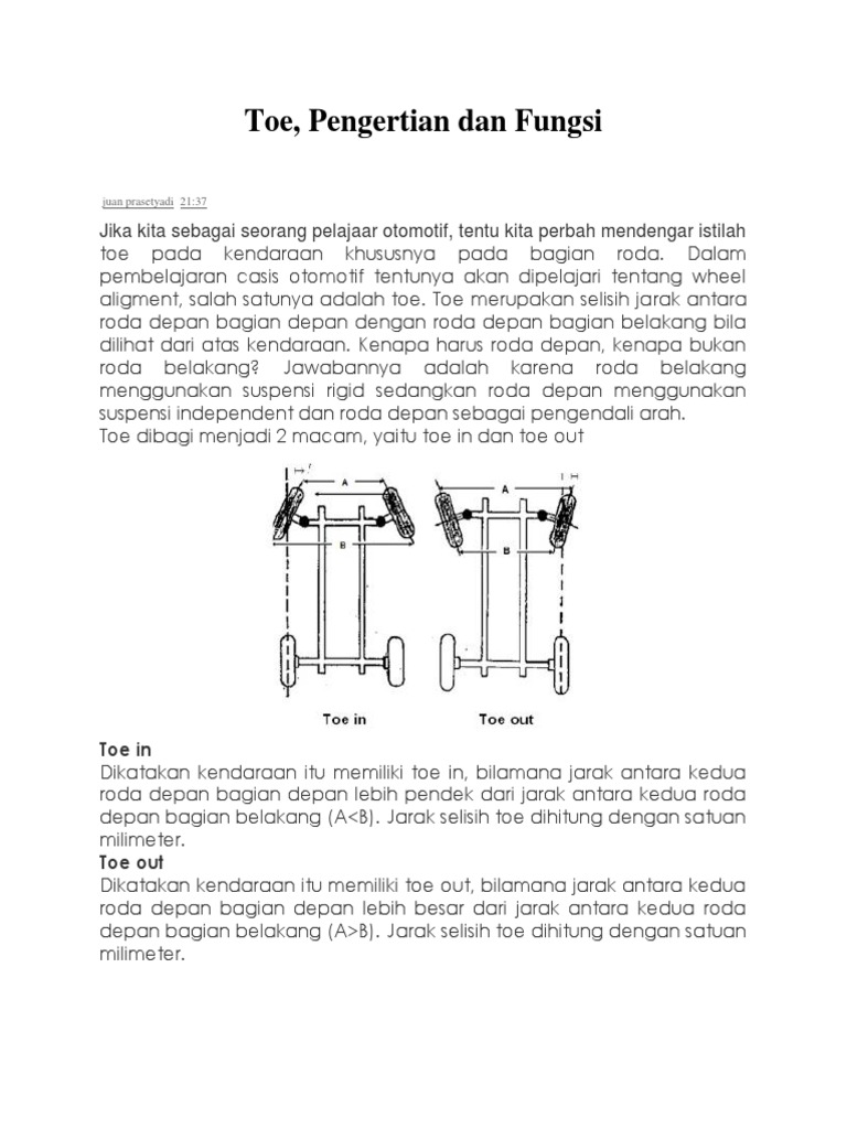 Fungsi Toe | PDF
