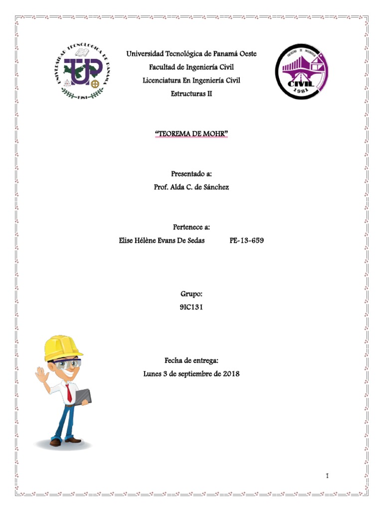 Teorema de Mohr | Descargar gratis PDF | Matriz (Matemáticas) | Mecánica