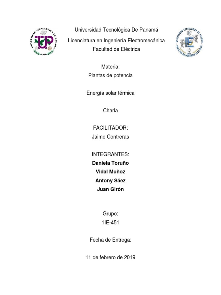 Plantas Termicas Solares | PDF | Energía solar | Generación eléctrica