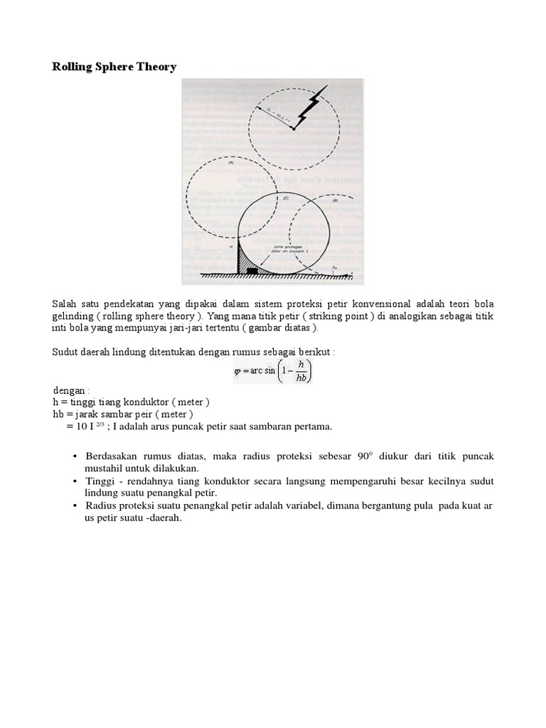Rolling Sphere Method | PDF | Sains & Matematika