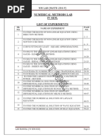 Numerical Methods Questions and Answers | PDF | Numerical Analysis | Algorithms And Data Structures