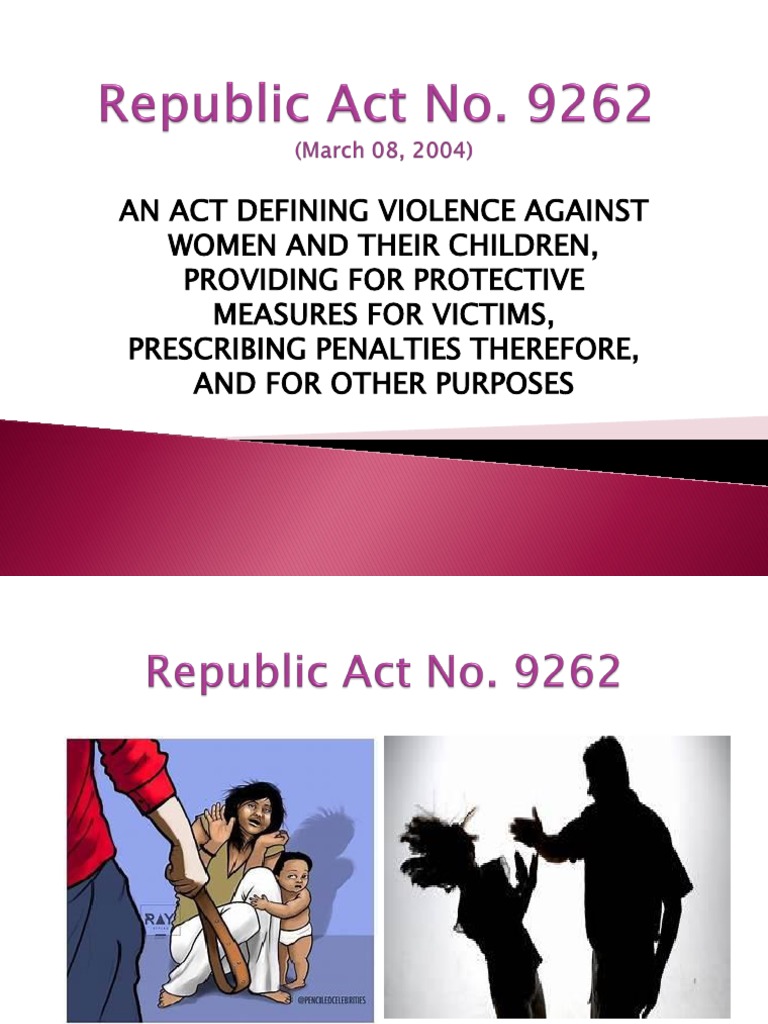 Ra 9262 | PDF | Injustice | Social Institutions