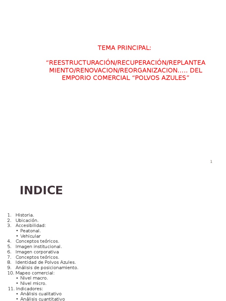 Polvos Azules | PDF | Corporaciones | Perú