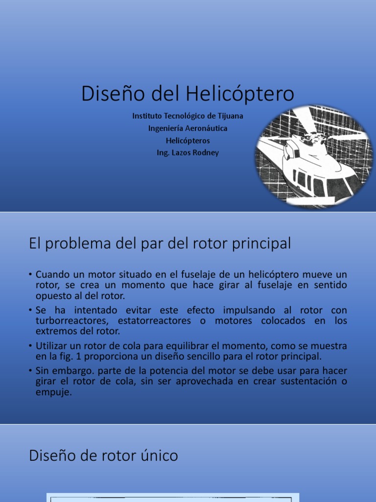 Teoria | PDF | Helicóptero | Rotor del helicóptero