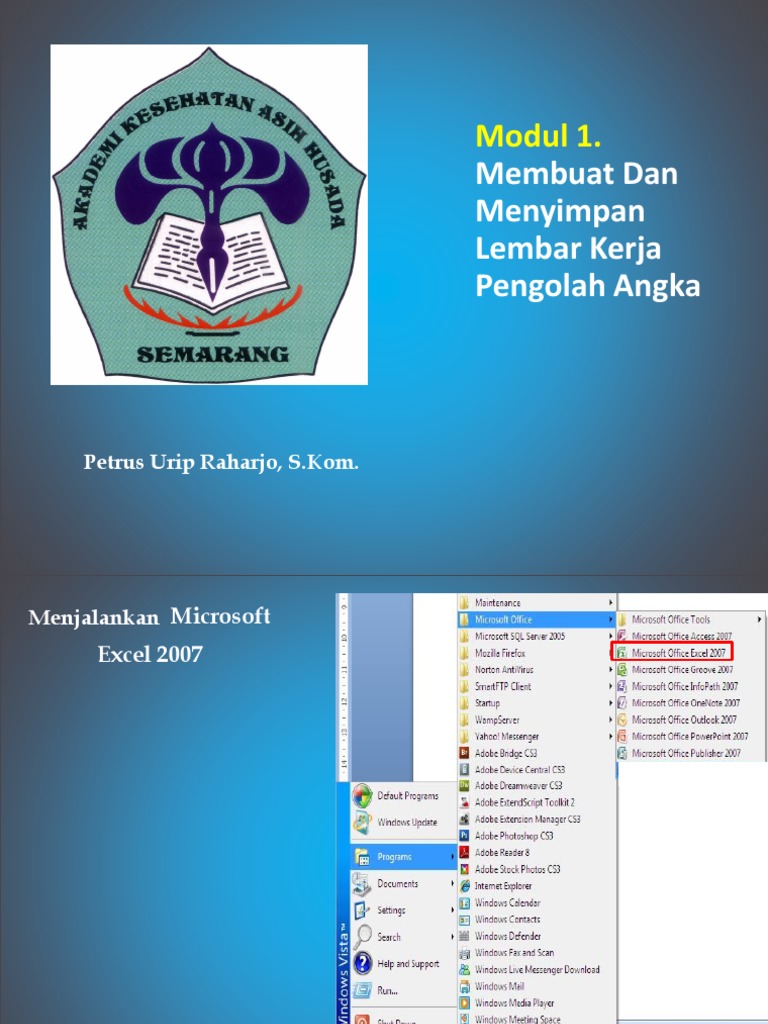 Membuat Dan Menyimpan Lembar Kerja | PDF | Metode & Bahan Ajar | Seni
