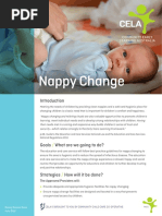 Diaper Changing Procedures for Child Care | PDF | Diaper | Clothing