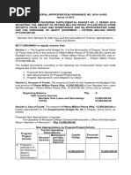 Fund Utilization Report Format | PDF | Government | Business