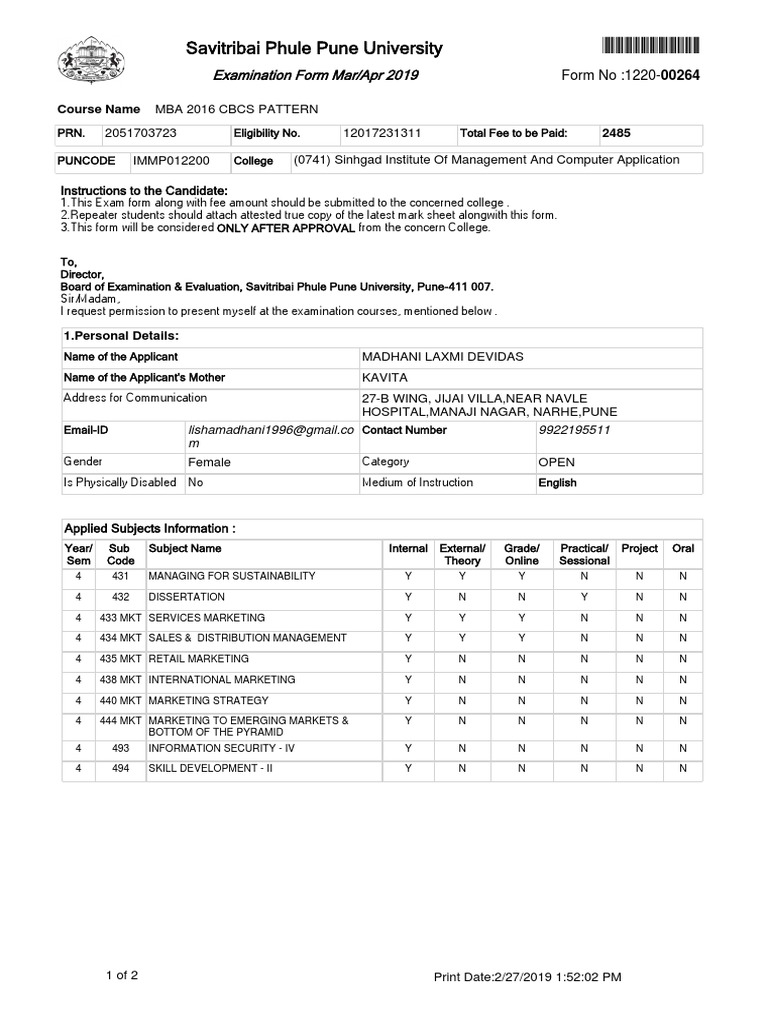 Ford | PDF | Test (Assessment) | Behavior Modification