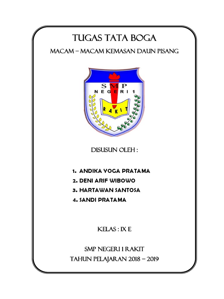 Kliping Tata Boga | PDF