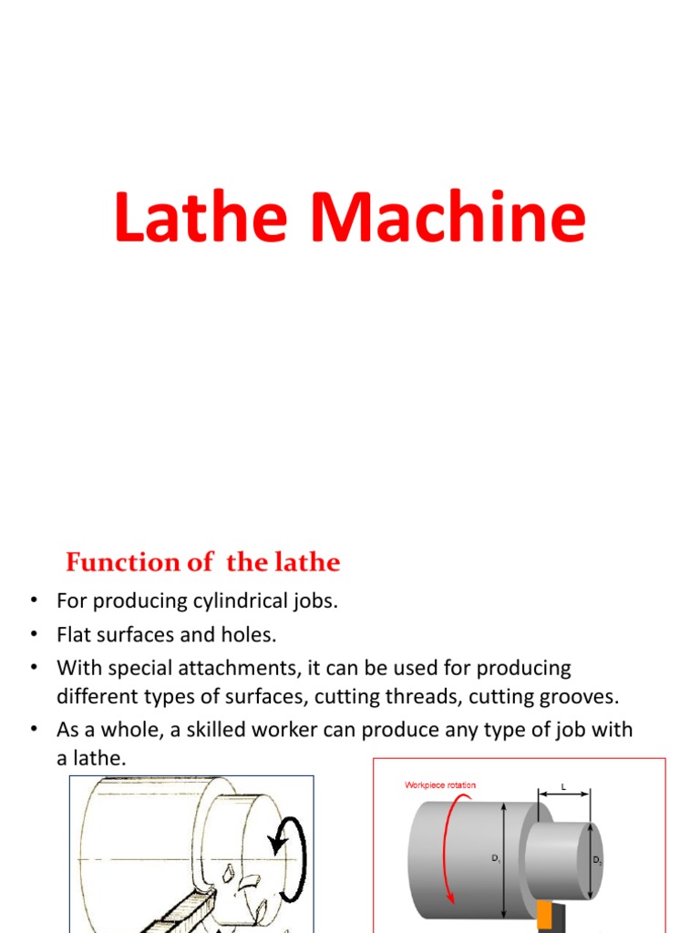 Lathe Ppt2 Pdf Machining Woodworking