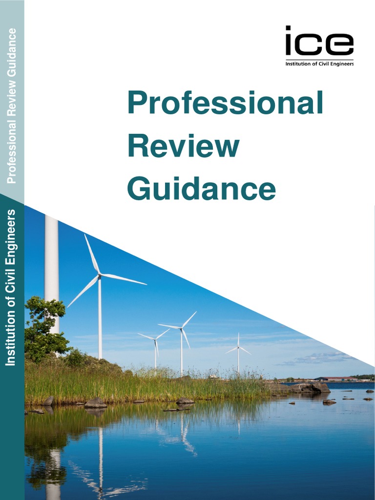Institution of Civil Engineers Professional Review Guidance: A ...