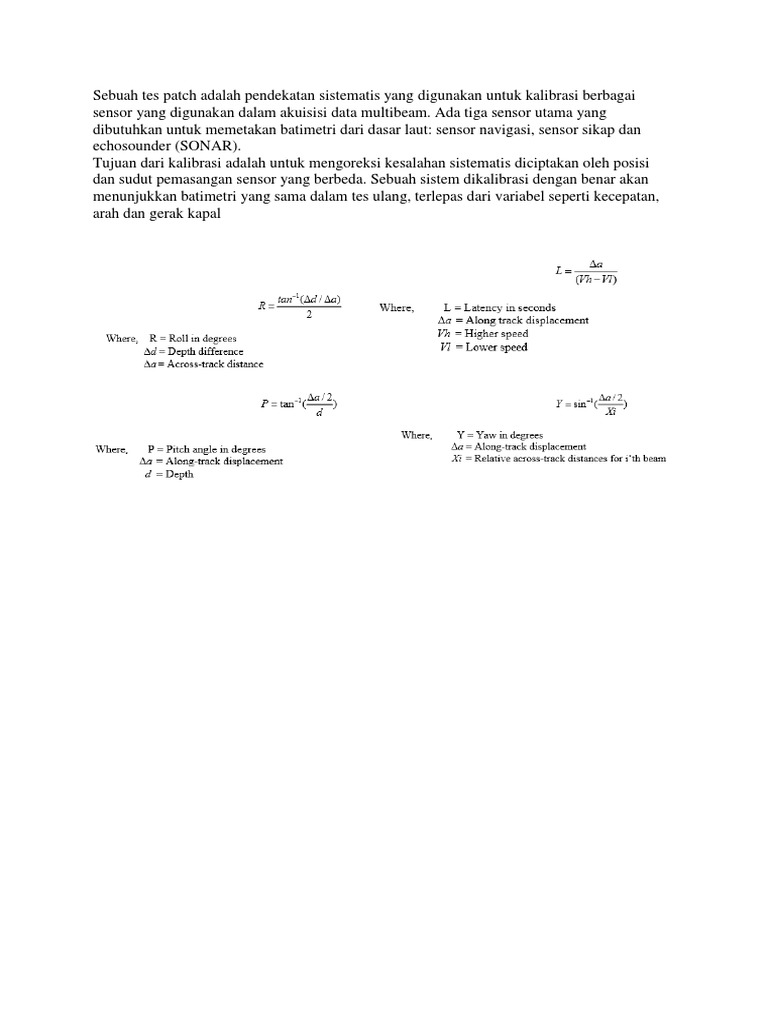 Kalibrasi Sensor dalam Tes Patch | PDF
