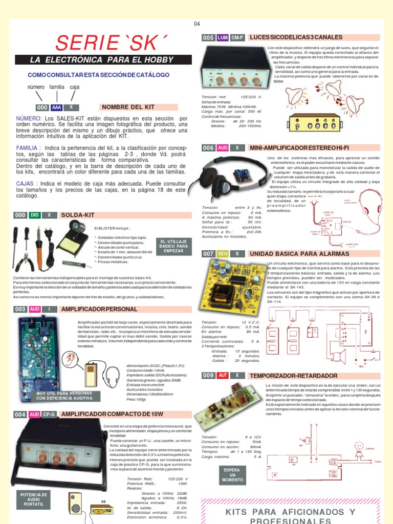 Catalogo Saleskit | PDF | Micrófono | Altoparlante