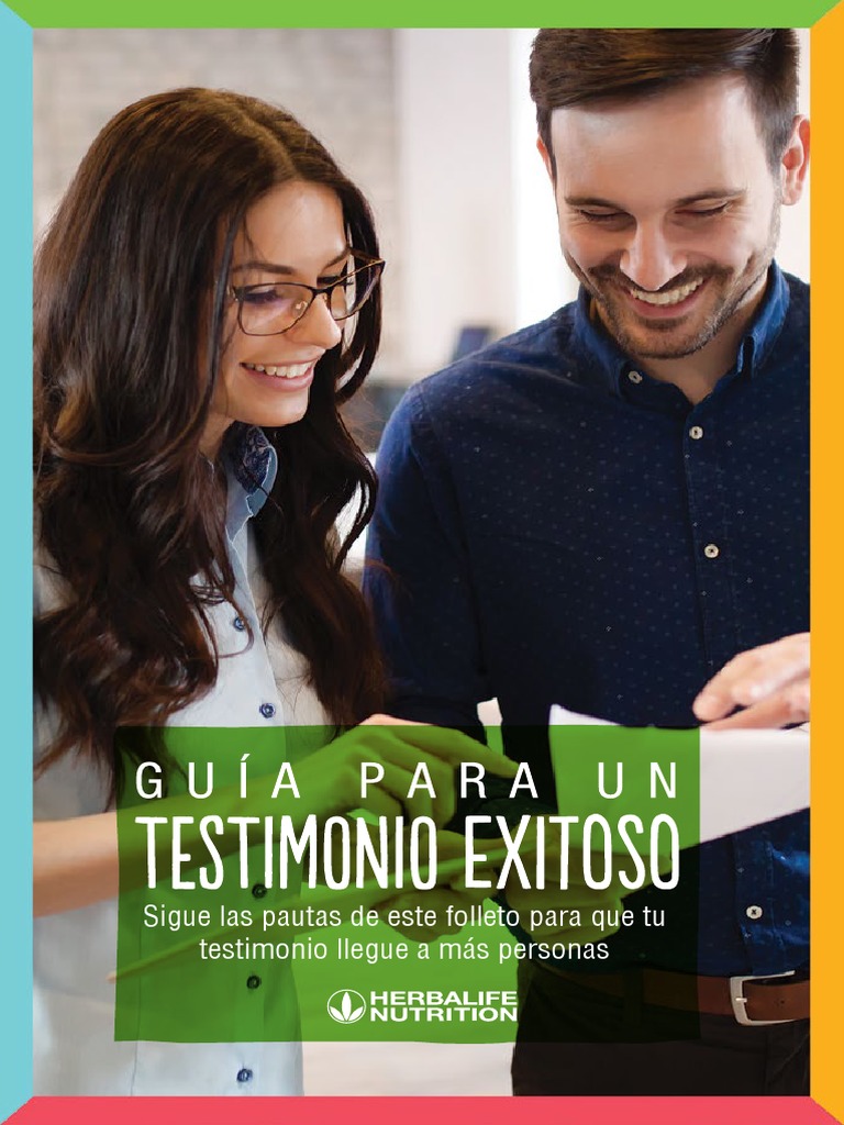 Folleto Testimonio Exitoso | PDF | Alimentos | Salud y bienestar