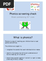 2025 Phonics Screening Check Materials | PDF