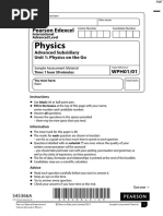 Formulae Sheet - Edexcel Physics AS-level | PDF | Electronvolt | Waves