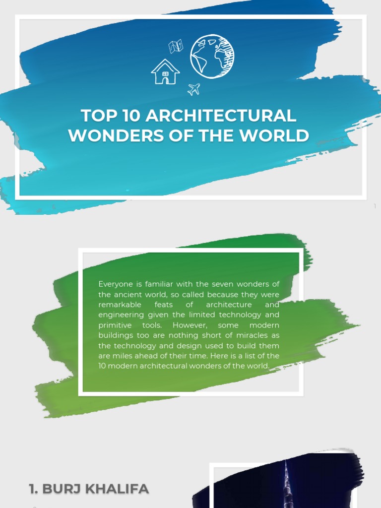 Top 10 Architectural Wonders of The World | PDF | Art Media