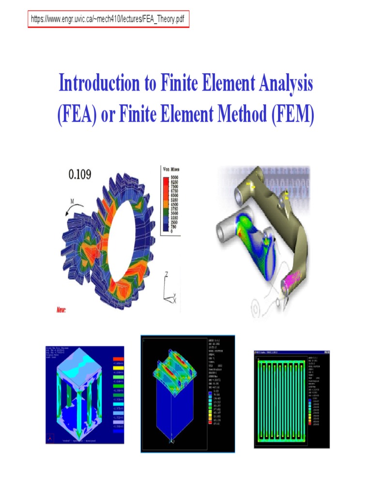An Introduction to the Fundamental Concepts and Principles of Finite Element Analysis | PDF ...