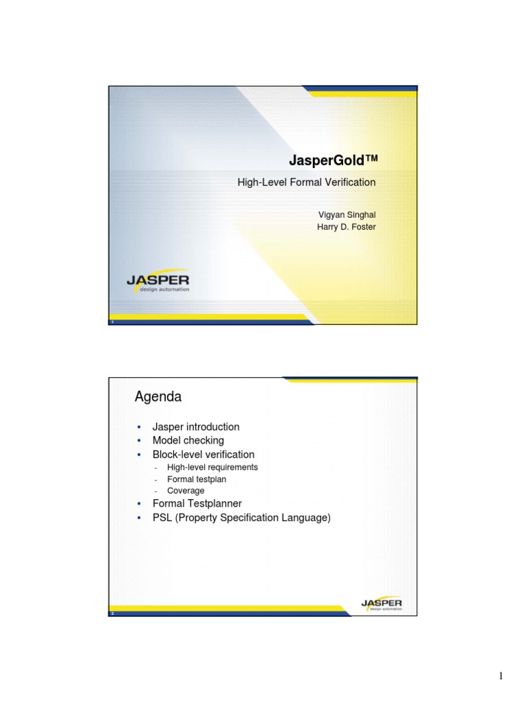 Jaspergold | PDF | Formal Verification | Sequence