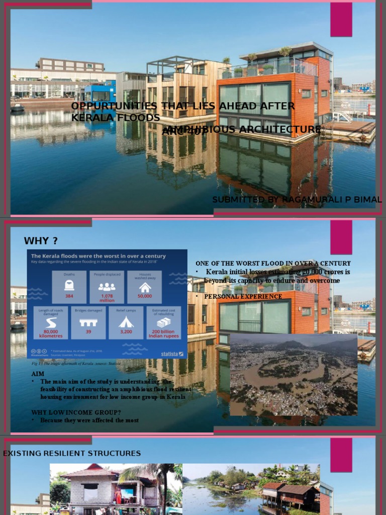 Amphibious Architecture in Kerala | PDF | Rain | Soil