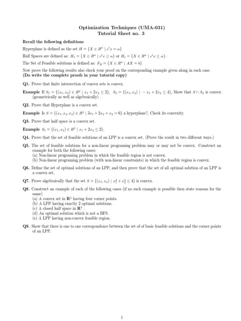 Tutorial Sheet No 3 | PDF | Teaching Methods & Materials | Science ...