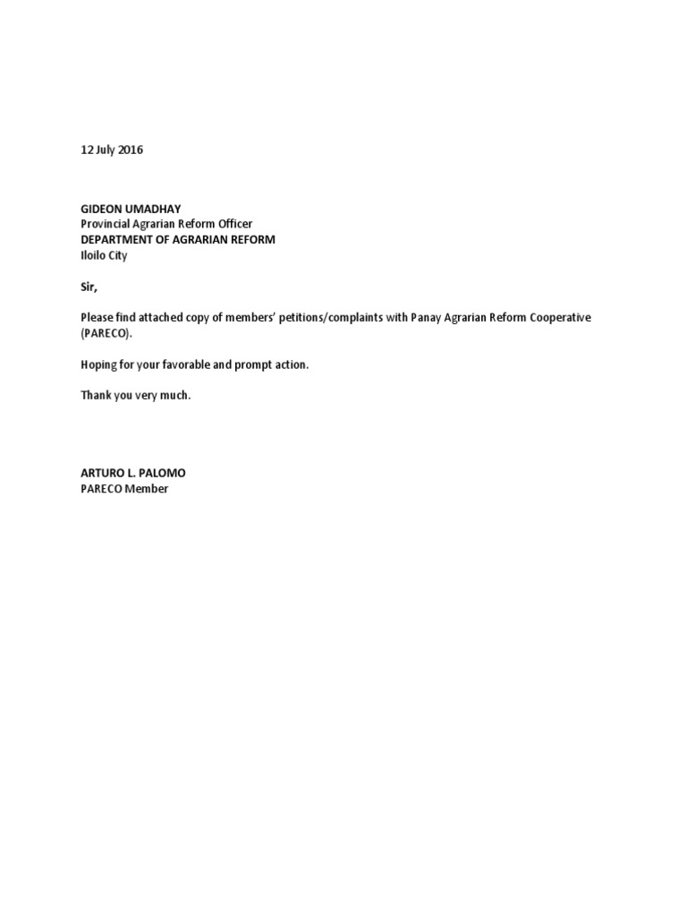 CDA Cover Letter | PDF | Home & Garden | Technology & Engineering