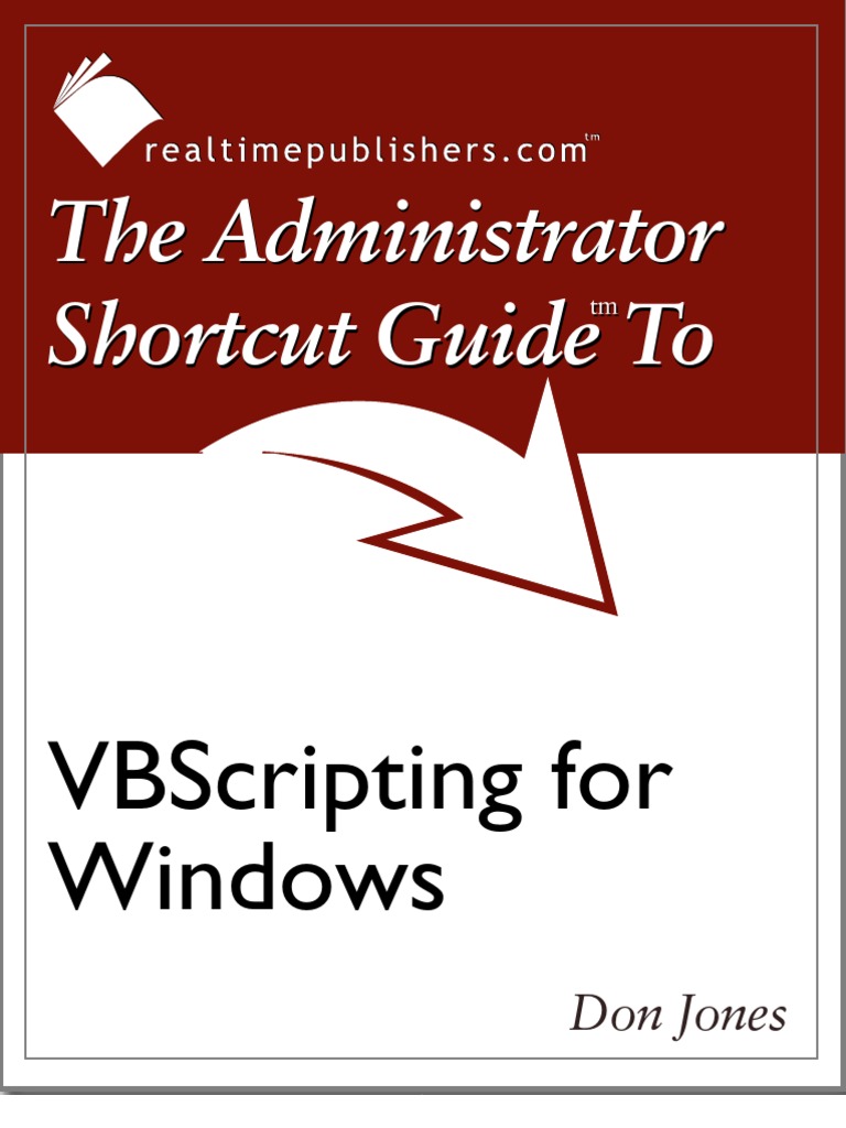 Administrator Vb Script Pdf Parameter Computer Programming 7824