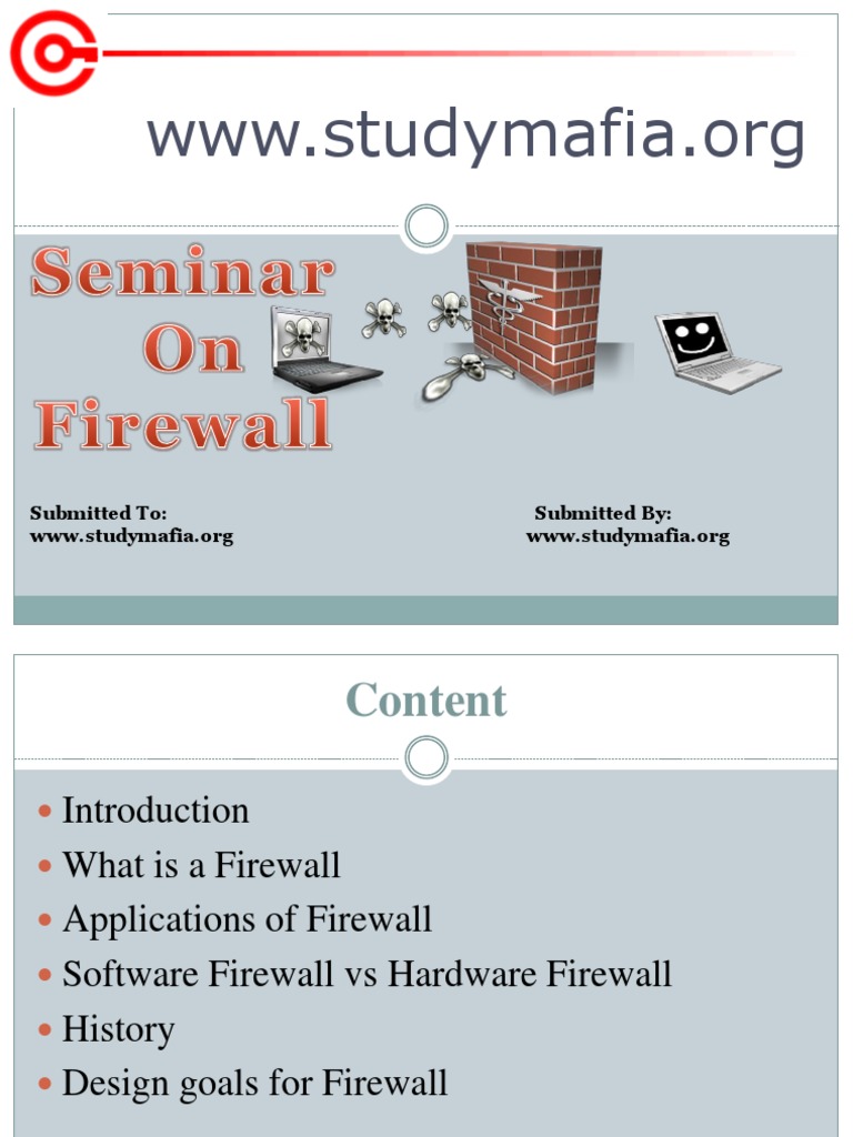 Firewall Ppt | Firewall (Computing) | Information Age