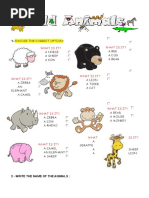 Animals Chart | PDF