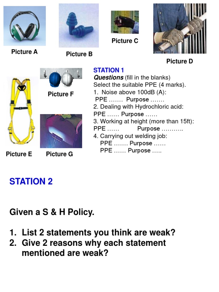 Exam NIOSH Paper 3 | PDF | Personal Protective Equipment | Occupational ...