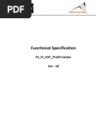 Sap Functional Specification Template | PDF | Specification (Technical ...