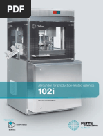 Fette Tablet Press Guide | PDF | Tablet (Pharmacy) | Mechanical Engineering