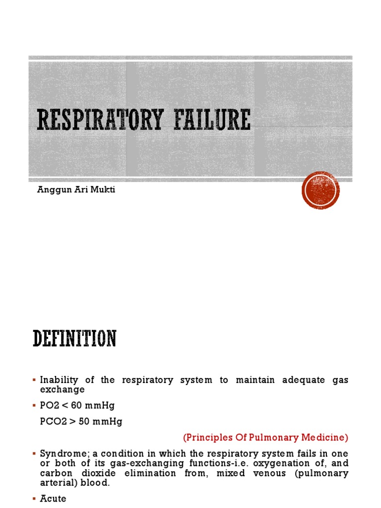 Respiratory Failure | PDF