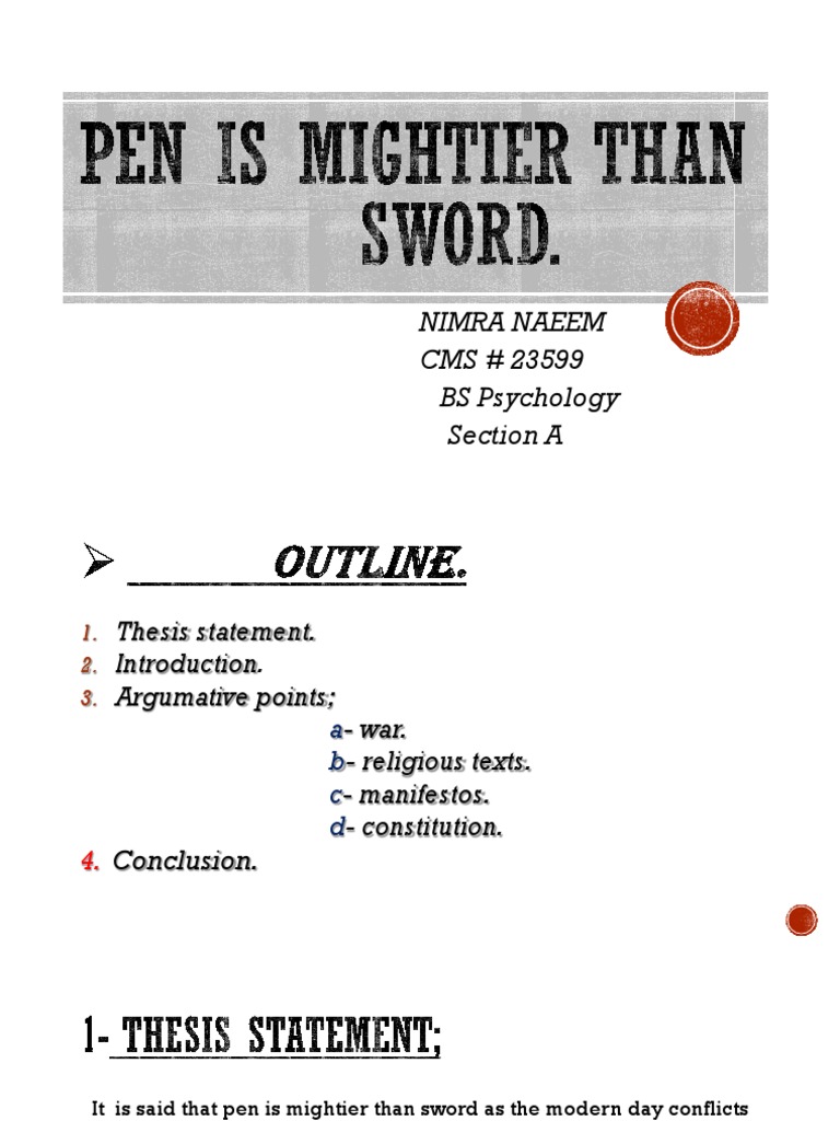The Pen's Power Over the Sword | PDF | Capital Punishment | Communism