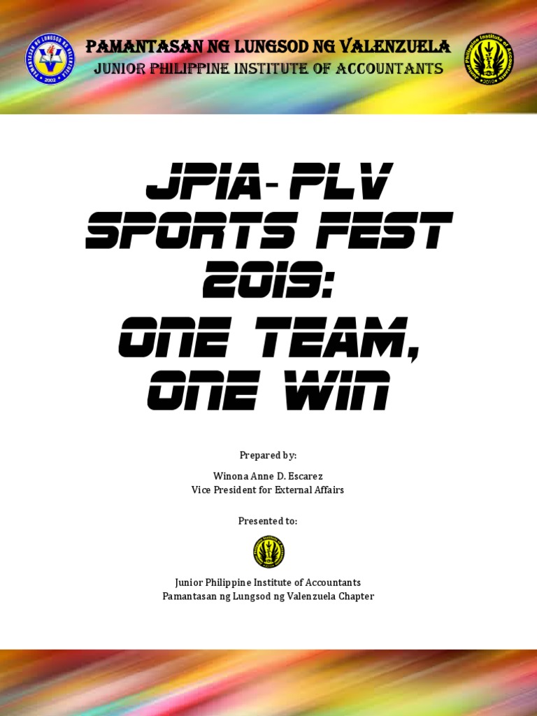 Sportsfest Proposal | PDF | Sports | Leisure