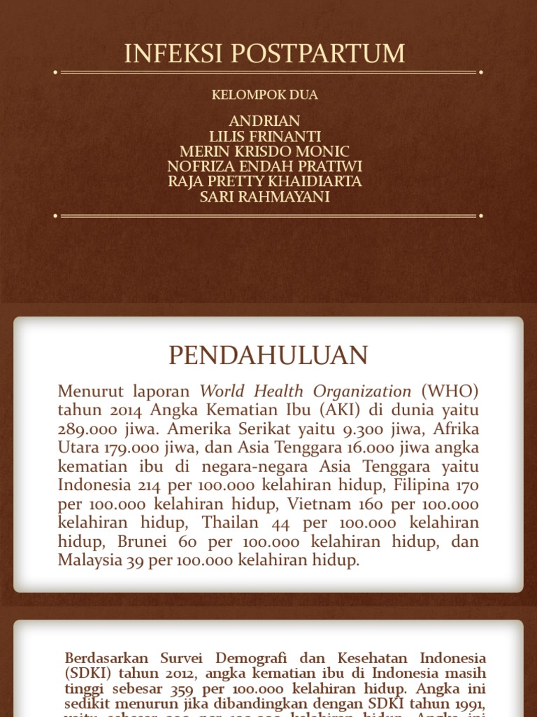 Infeksi Postpartum | PDF