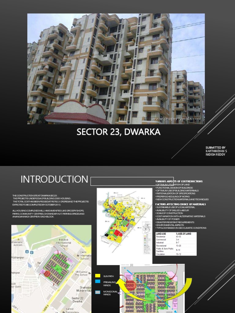 Housing Project in Dwarka Sector 23 | PDF | Precast Concrete ...