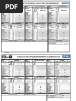 Check List - Hidrantes