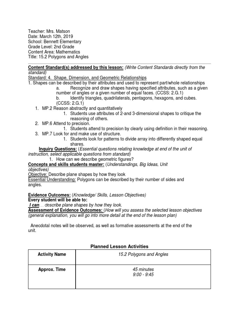 Standard I Can Pdf Shape Rectangle