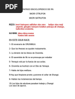 Ceremonia del Ikofá en Obara Irete | PDF | Religión y creencia