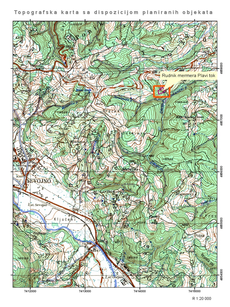 Topografska Karta | PDF