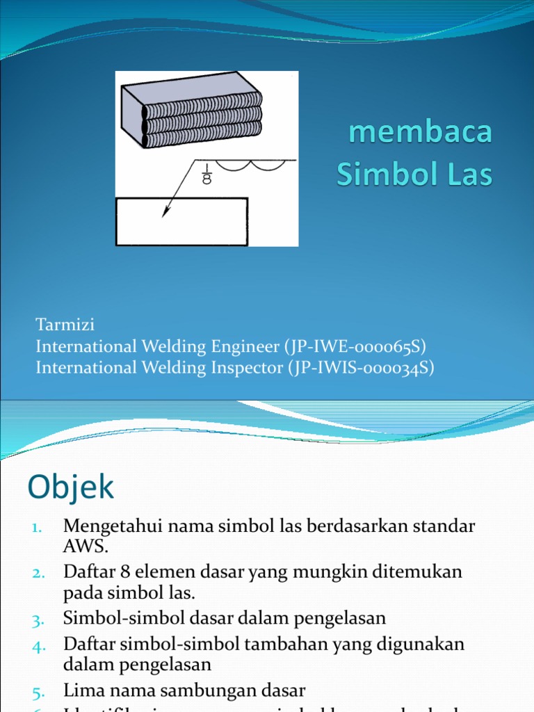 Membaca Simbol Las PDF | PDF