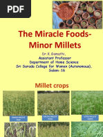 Overview of Millet Types and Benefits | PDF