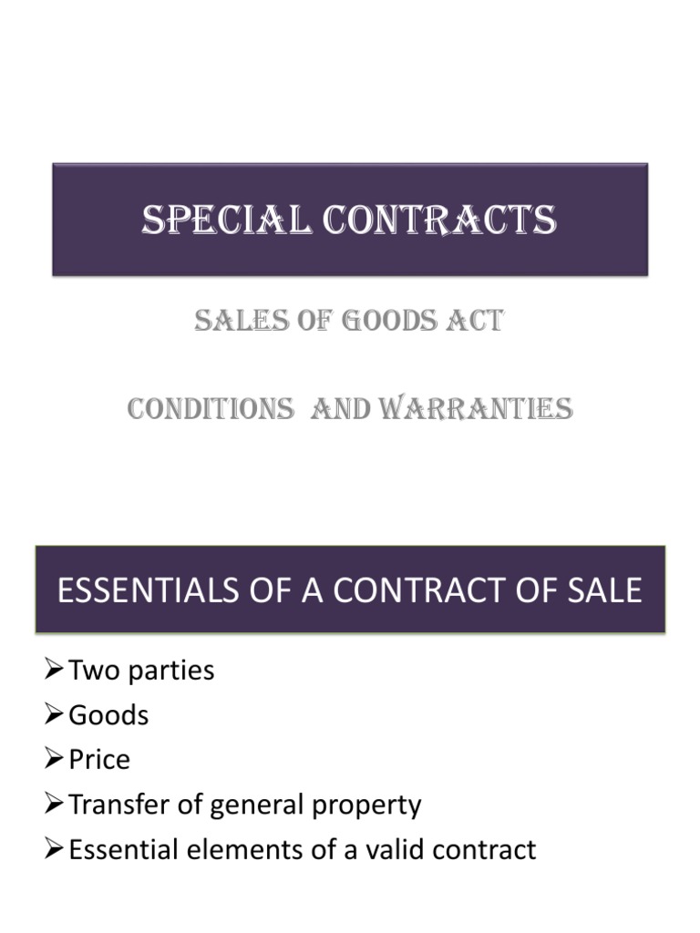 Special contracts | Prices | Sales