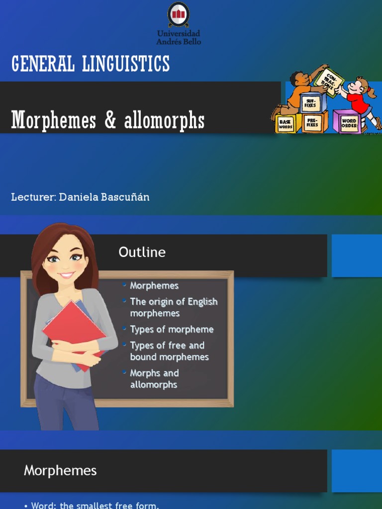 L9-Morphemes & Allomorphs | PDF | Word | Morphology (Linguistics)