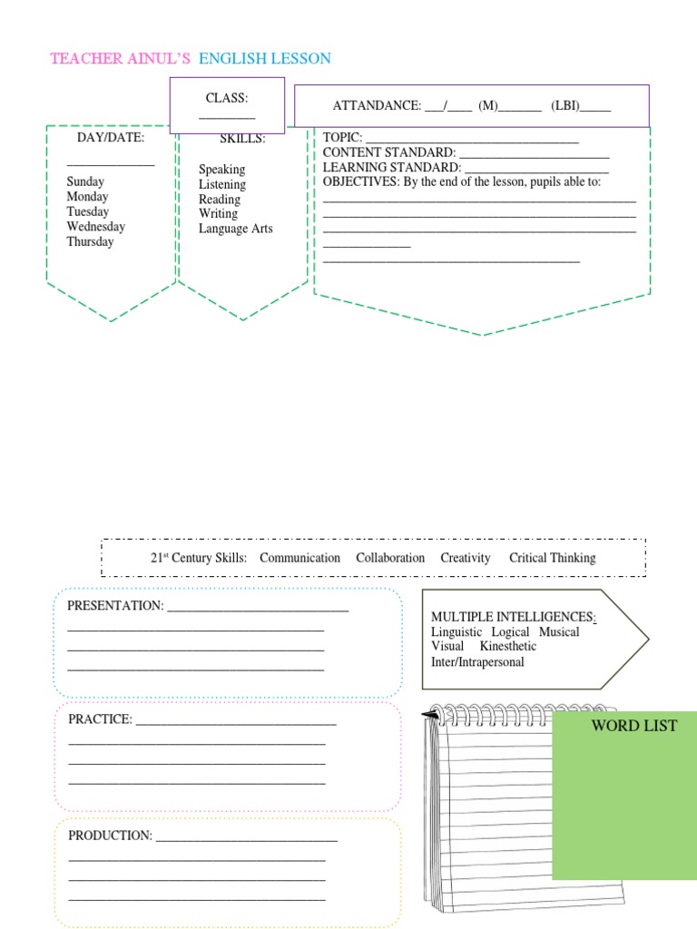 Lesson Plan EDIT | PDF | Art