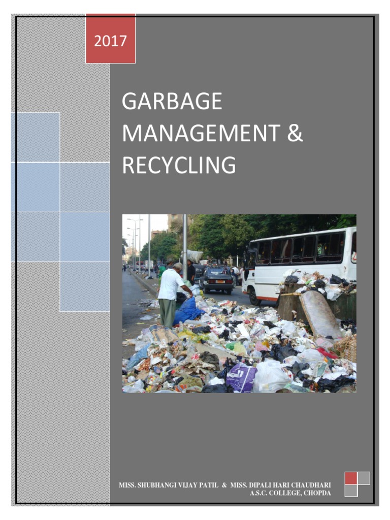 Garbage Management and Recycling | PDF | Waste Management | Municipal ...