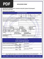 NIMT March 2025 Intake Application Guide | PDF | Identity Document