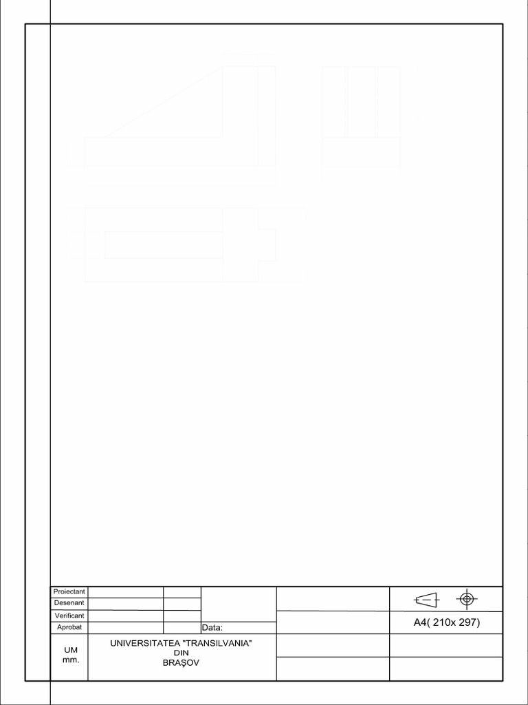 Model Fisa Desen Tehnic | PDF