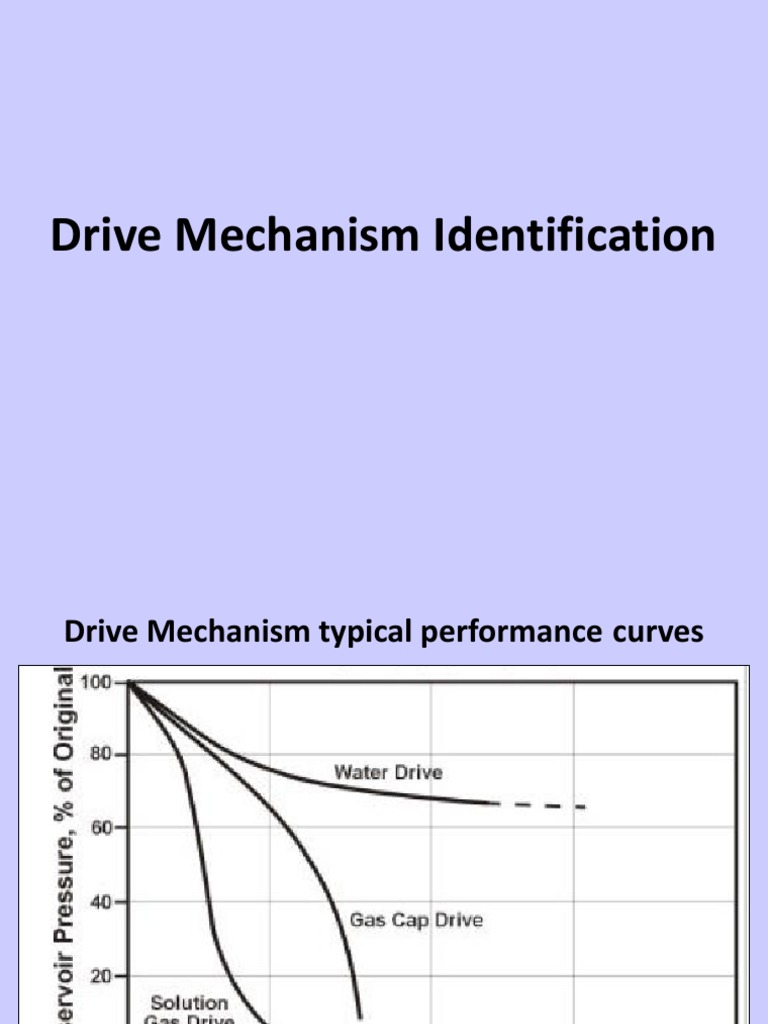 Drive Mechanism Identification | PDF | Fluid Dynamics | Petroleum Reservoir
